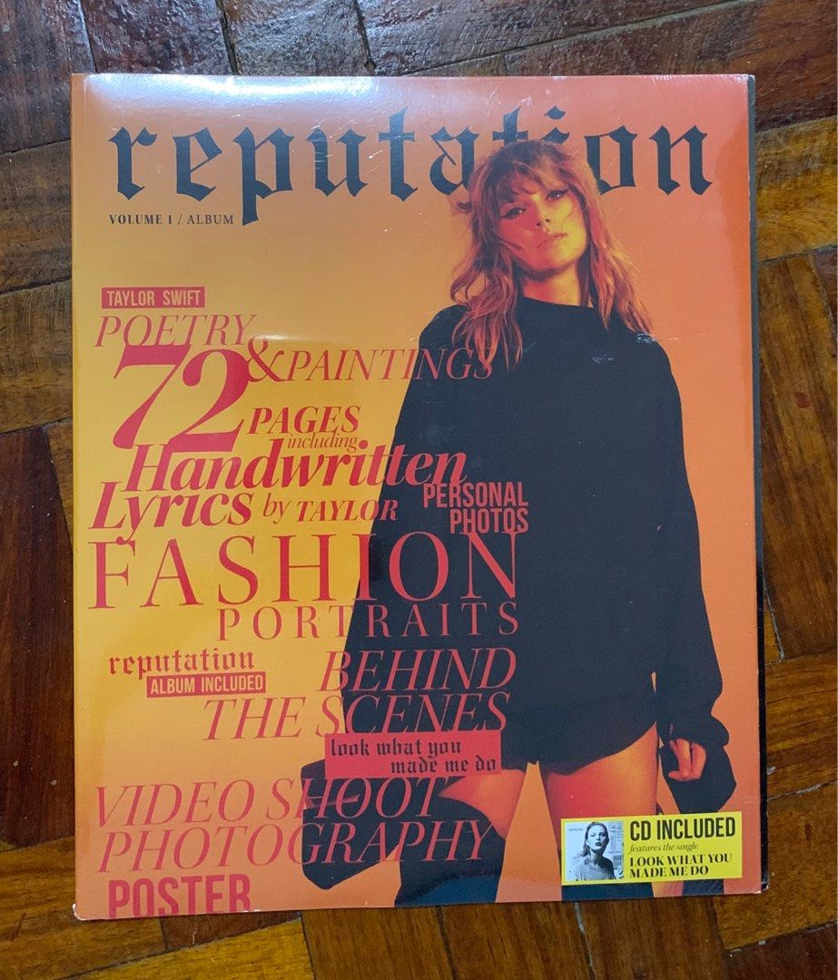 Taylor Swift Reputation Magazine Volume 1 and 2, Hobbies & Toys, Books ...