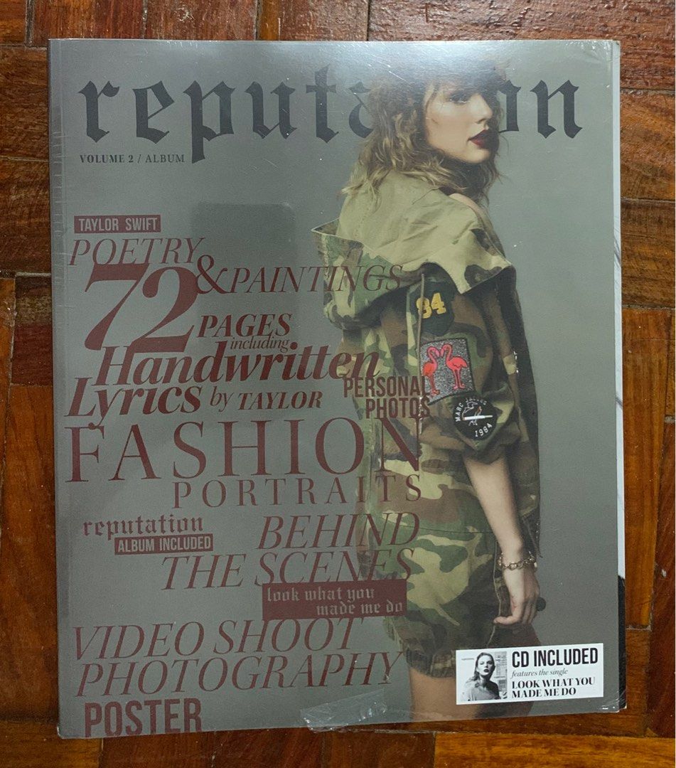 Taylor Swift Reputation Magazine Volume 1 and 2, Hobbies & Toys, Books ...