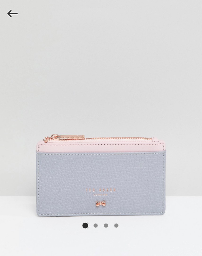 Ted Baker Two Tone Card Holder BNWT, Women's Fashion, Bags & Wallets ...
