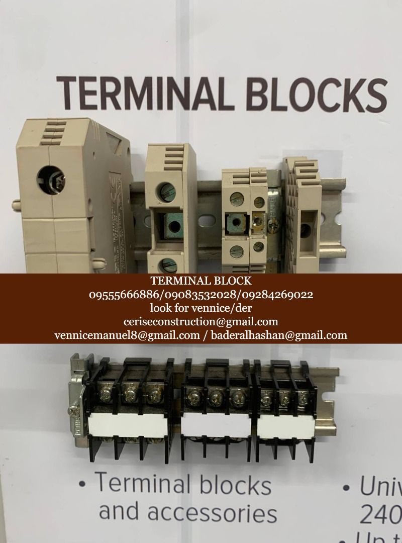 TERMINAL BLOCK, Commercial & Industrial, Construction Tools & Equipment ...