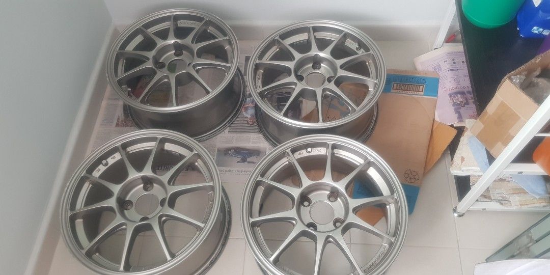 Thai auto options Wedsports TC105N 15" Rims wheels, Car Accessories ...