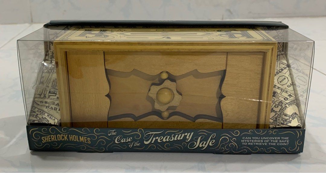 The Case of the Treasure Safe - Puzzle box - Sherlock Holmes, Hobbies ...