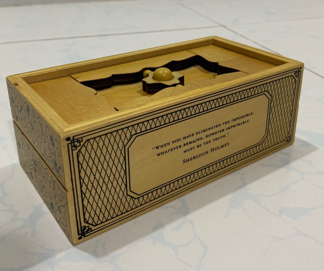 The Case of the Treasure Safe - Puzzle box - Sherlock Holmes, Hobbies ...