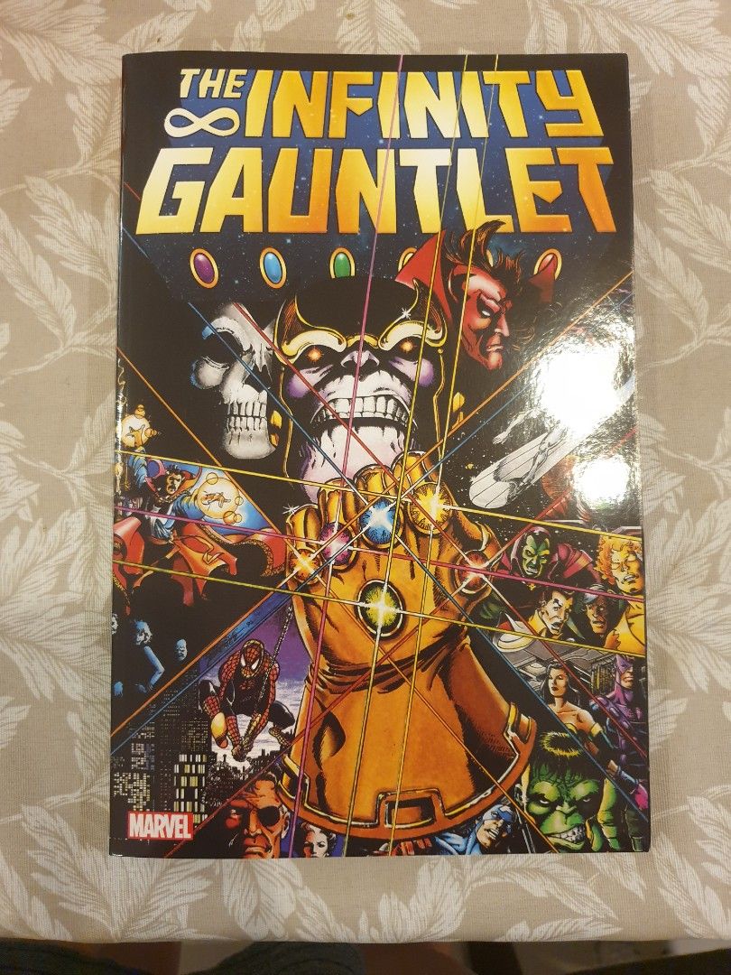 The Infinity Gauntlet comic, Hobbies & Toys, Books & Magazines, Comics ...