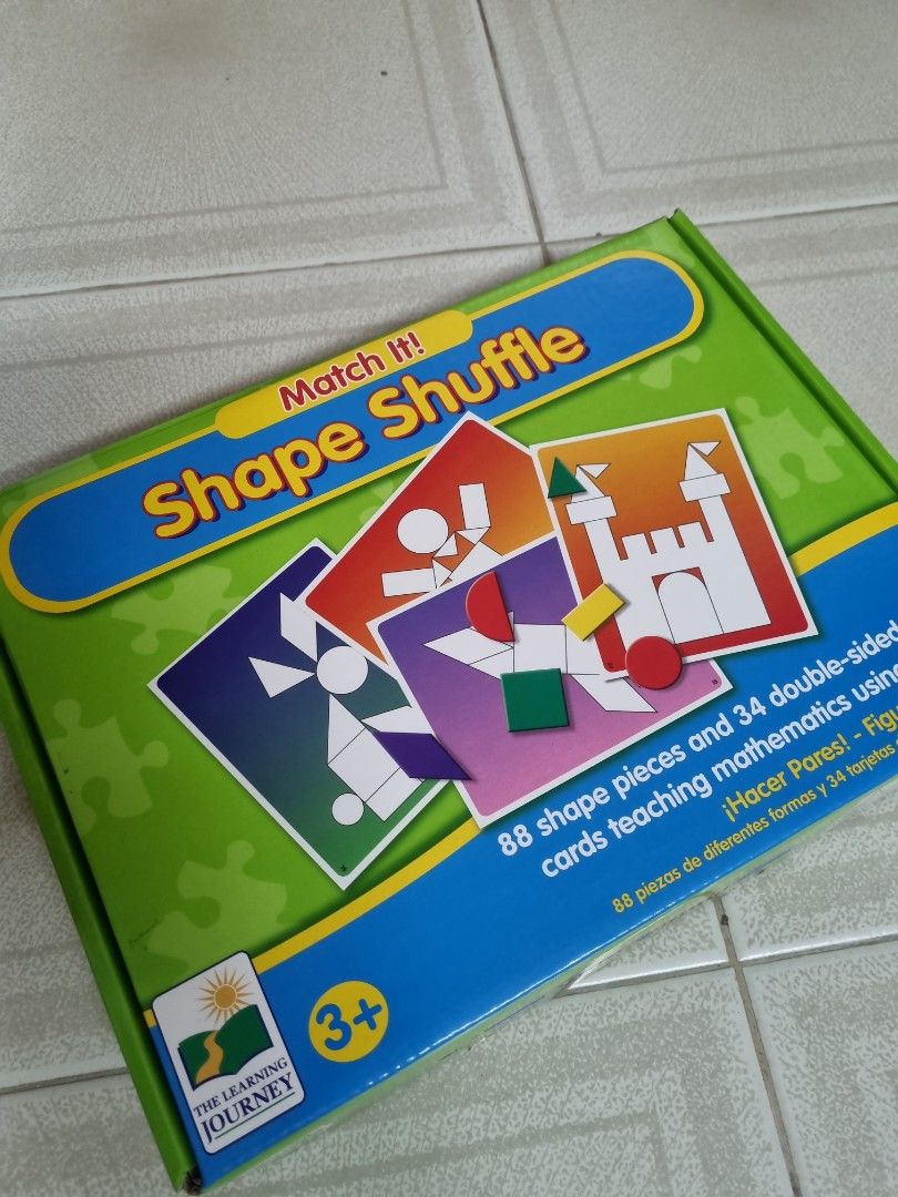 The Learning Journey. Educational Toy.Match it! Shape Shuffle, Hobbies & Toys, Toys & Games on ...