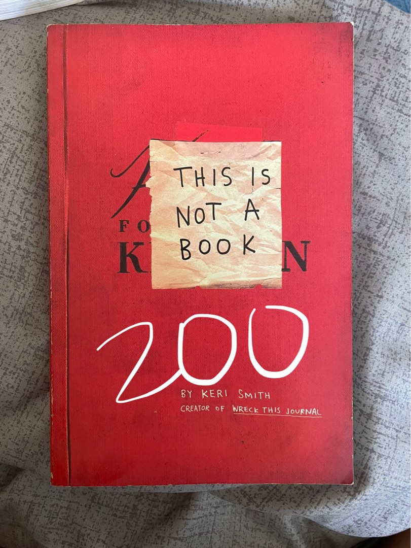 This is not a Book by Keri Smith, Hobbies & Toys, Books & Magazines ...