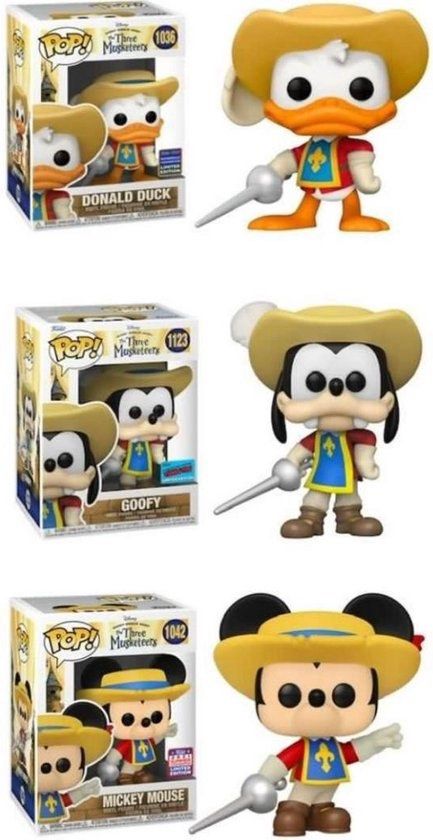 Three Musketeers Disney, Hobbies & Toys, Toys & Games on Carousell