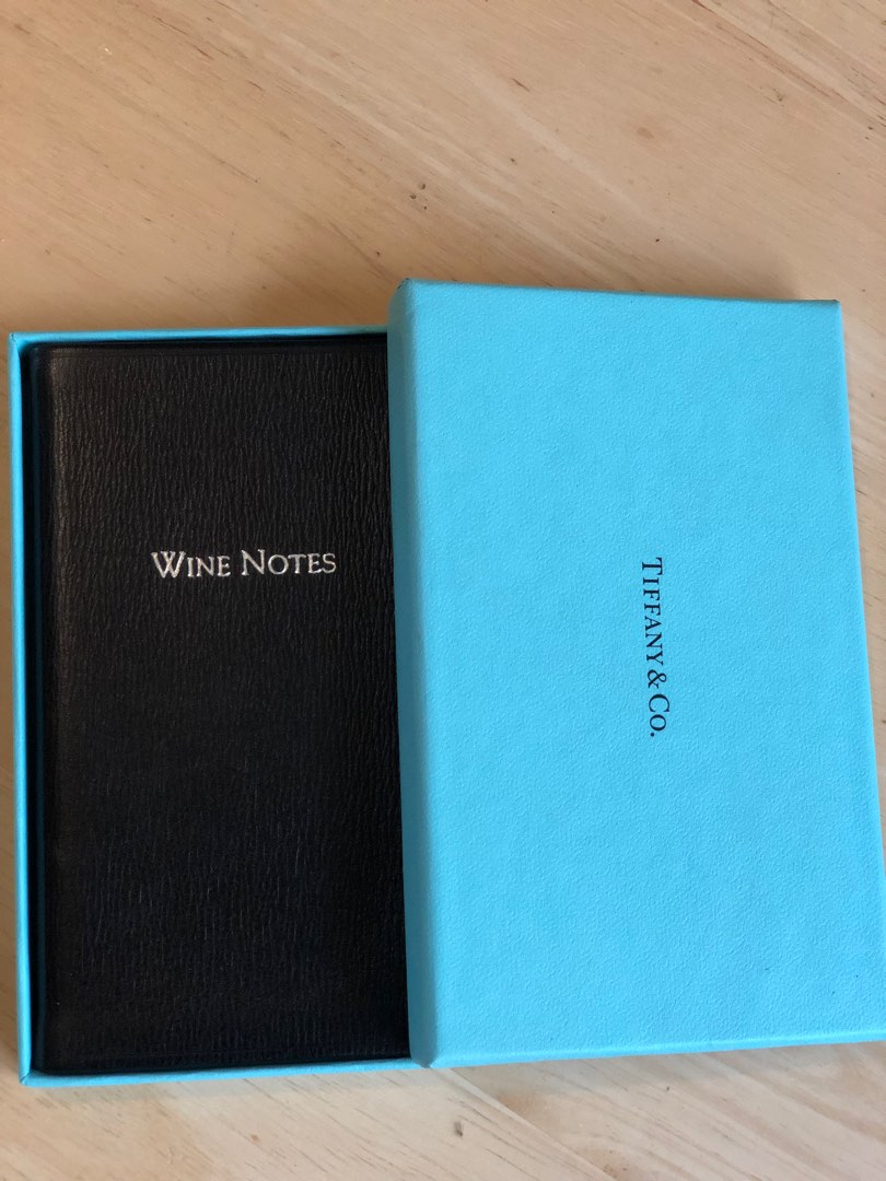 Tiffany & Co wines note book, Luxury, Accessories on Carousell