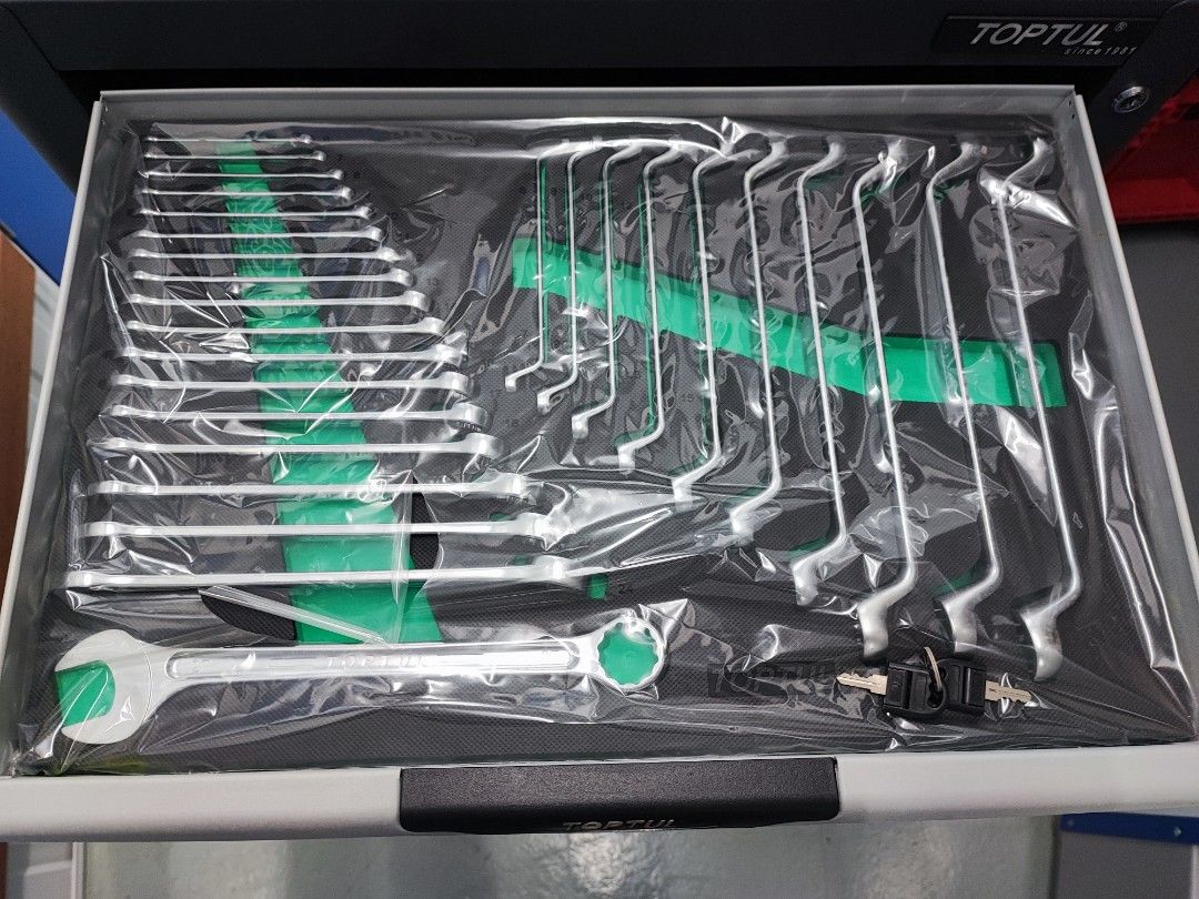 Toptul tool cabinet with 261 tools, Furniture & Home Living, Home ...