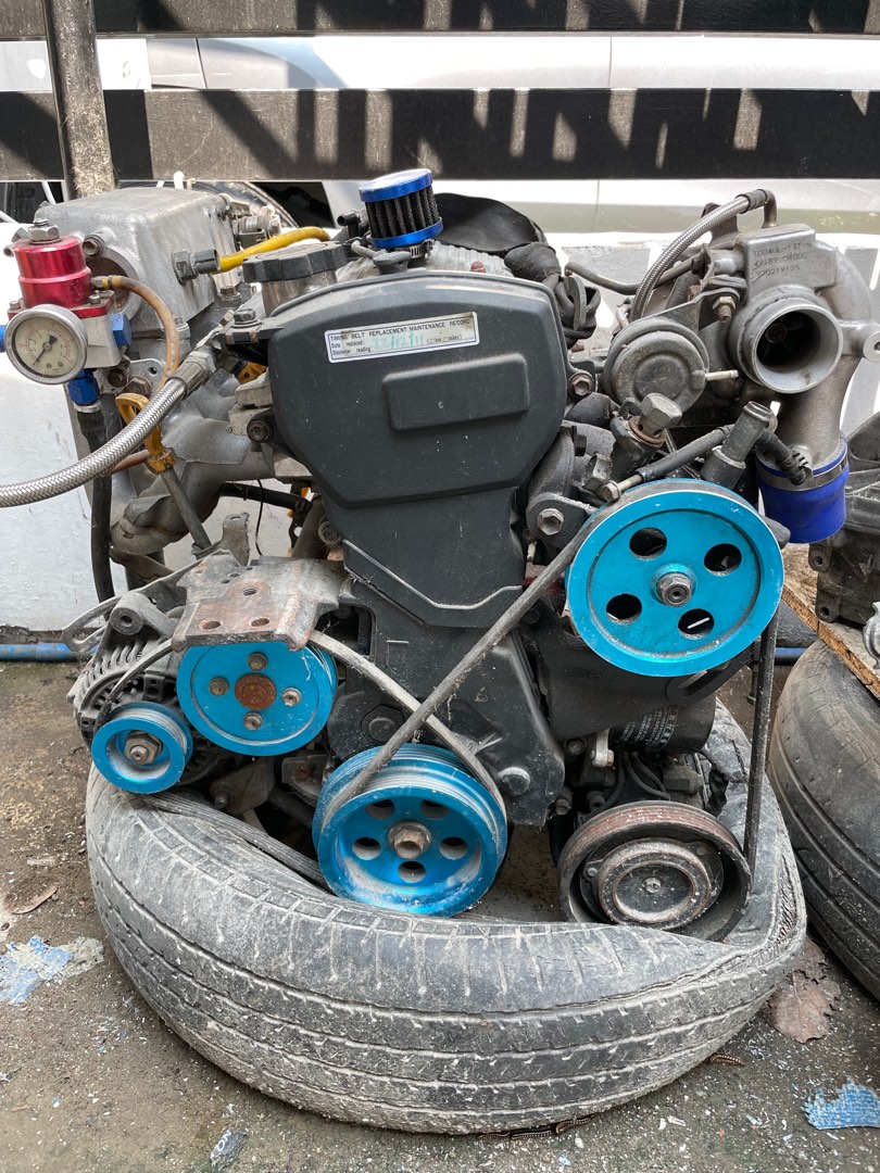 Toyota 5 EFTE Turbo Engine, Car Parts & Accessories, Engine and Aircon ...