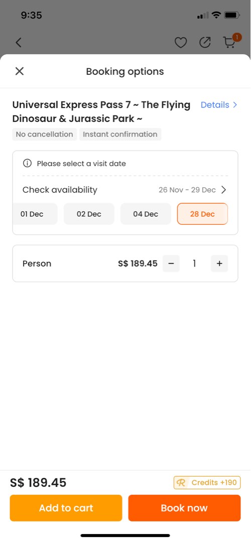USJ FAST PASS 7, Tickets & Vouchers, Flights & Overseas Attractions on Carousell