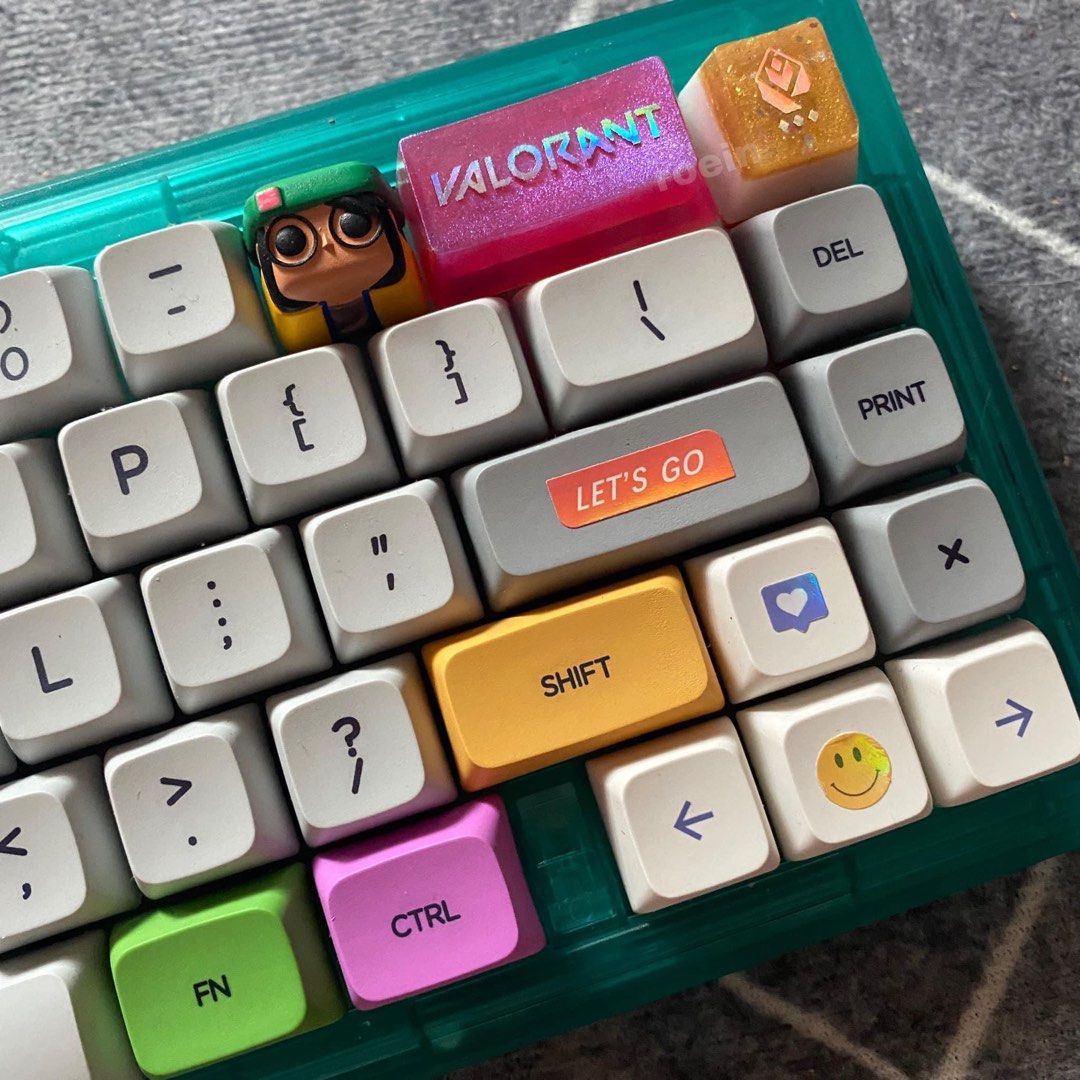 Valorant Killjoy artisan mechanical keyboard keycaps only set ...