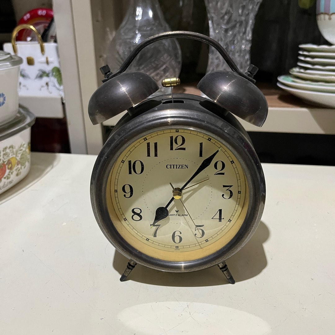 Vintage Citizen Clock, Furniture & Home Living, Home Decor, Clocks on ...