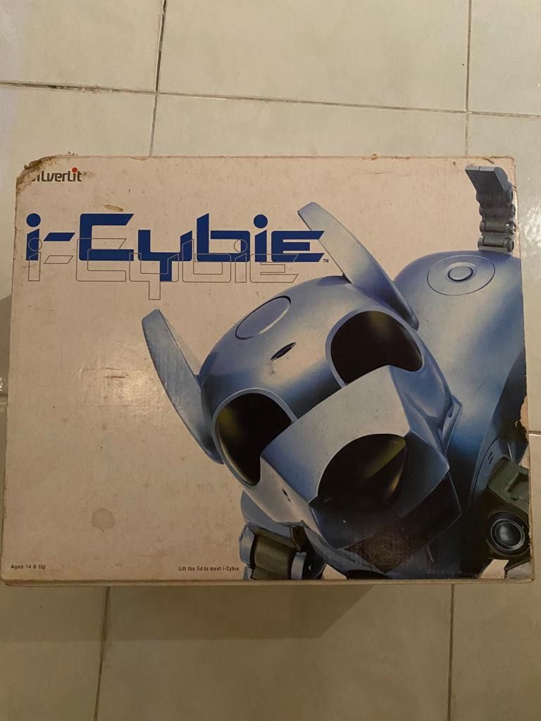 Vintage i-Cybie Robotic Dog - Blue, Hobbies & Toys, Memorabilia ...
