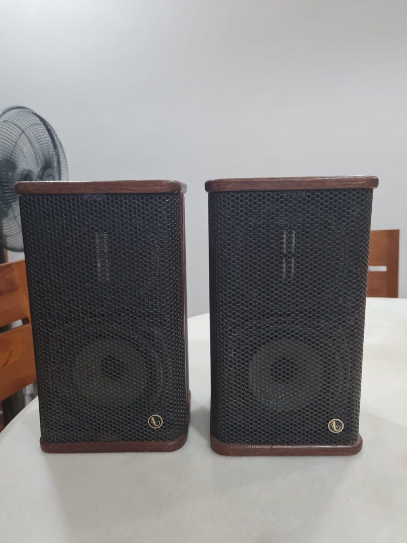 Vintage Infinity Bookshelf Speakers Infinitestimals, Audio, Soundbars ...