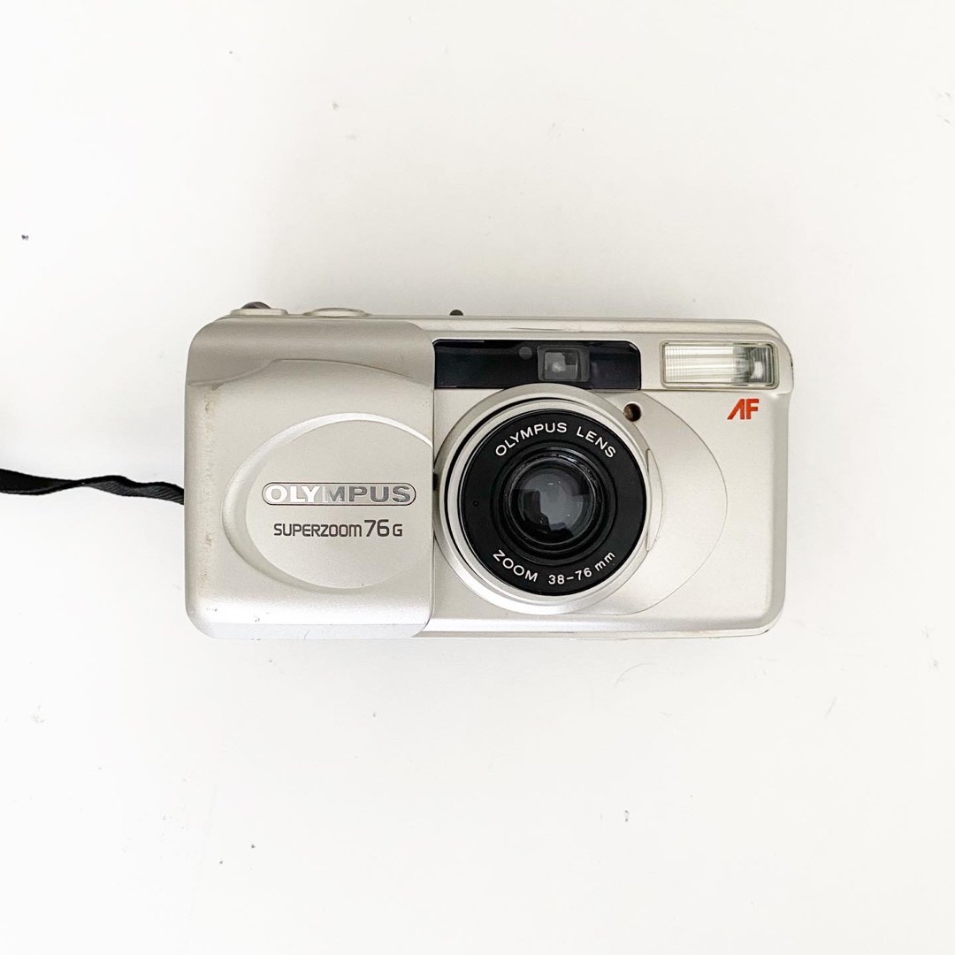 Vintage Olympus Superzoom 76G Film Camera, Photography, Cameras on ...