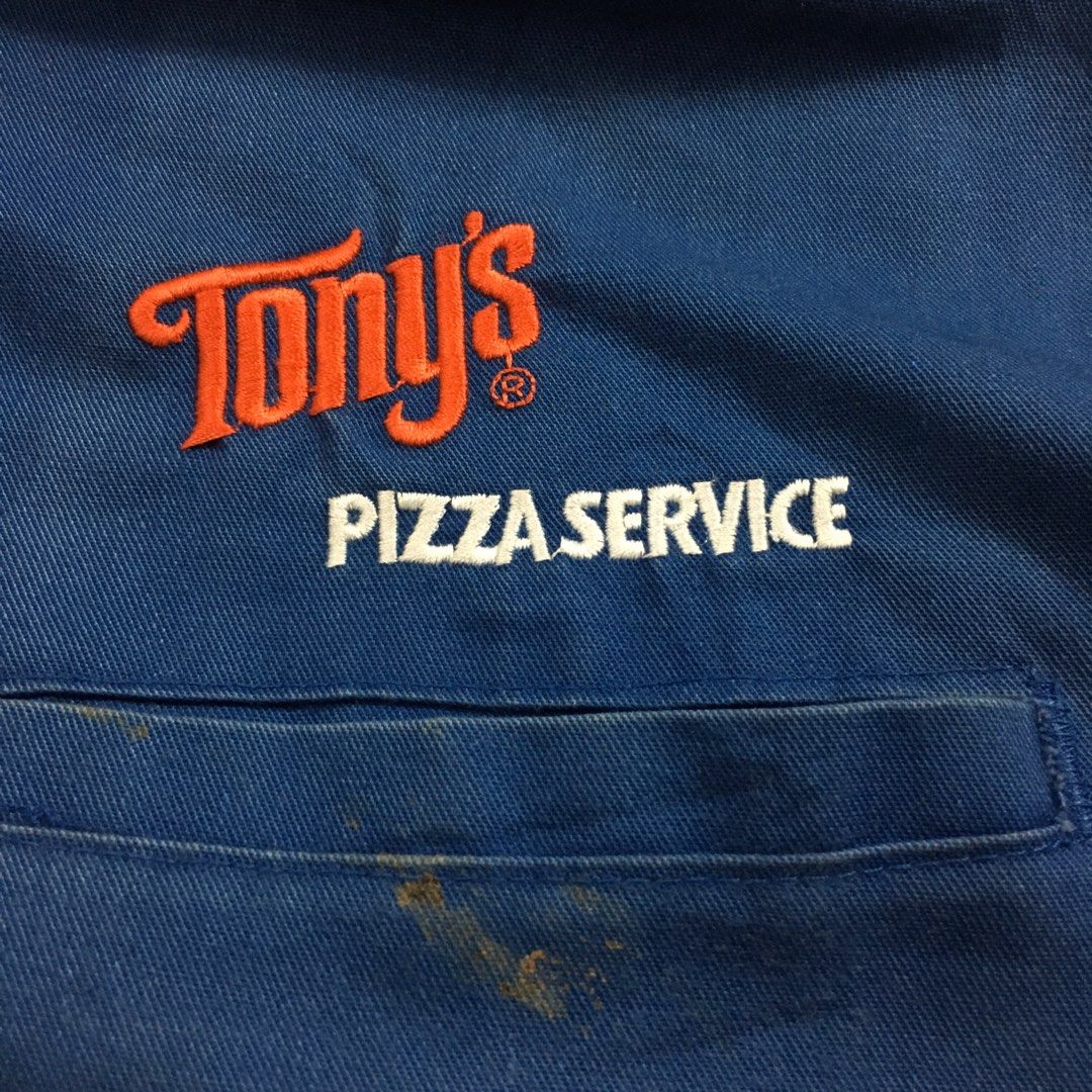 Vintage Tonys pizza work jacket, Men's Fashion, Coats, Jackets and ...
