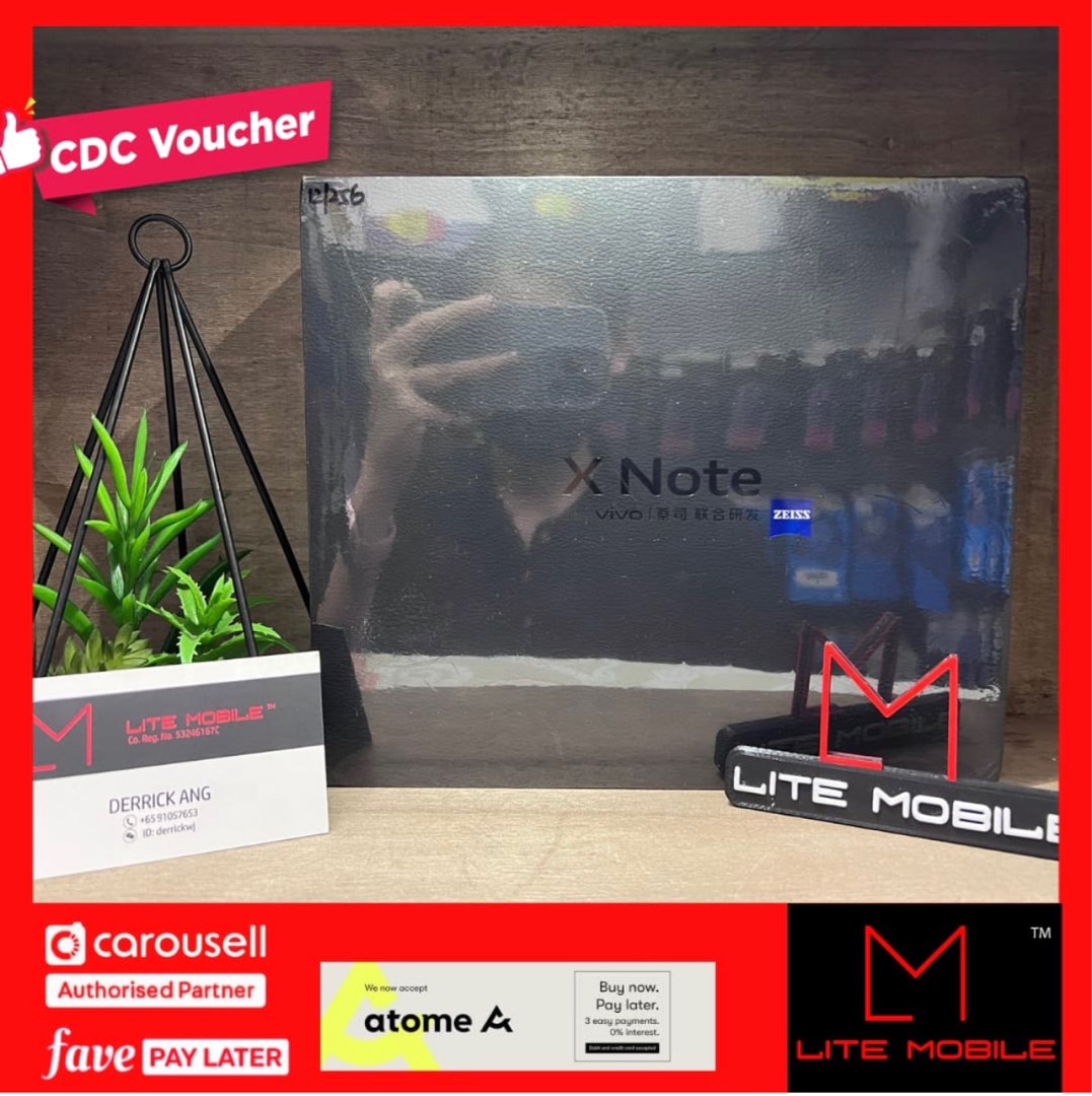 Vivo X Note 256GB | 12GB Ram + 256GB | Blue | With Google Playstore Support #LM02 #0616, Mobile ...