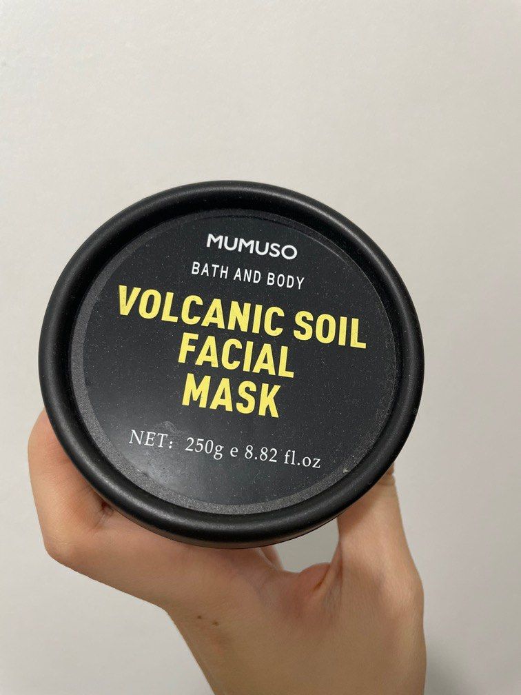 Volcanic soil facial mask mumuso, Beauty & Personal Care, Face, Face ...