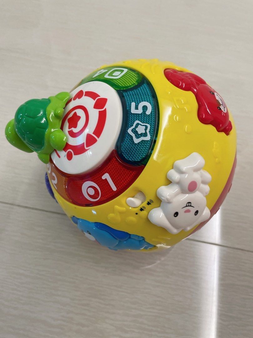 Vtech Wiggle & Crawl Ball, Babies & Kids, Infant Playtime on Carousell