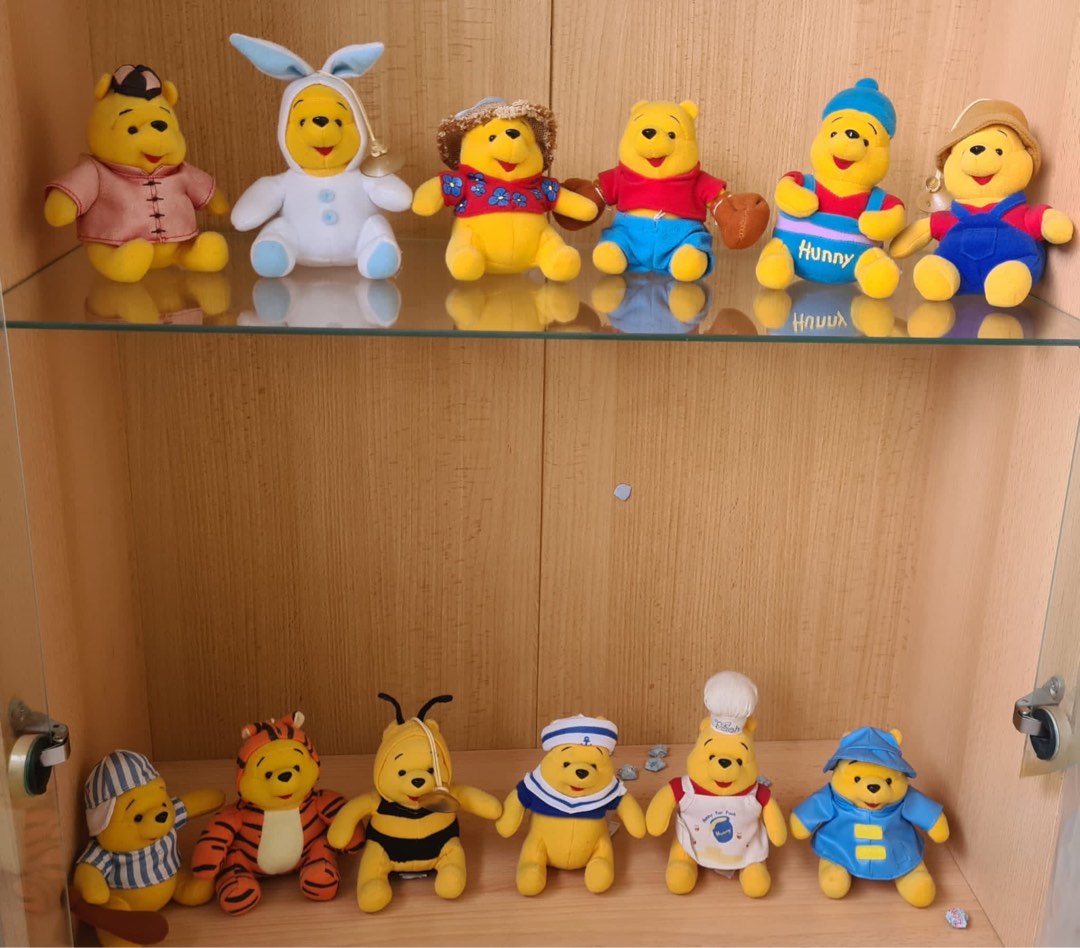 Winnie the Pooh Plushies Collection, Hobbies & Toys, Toys & Games on ...