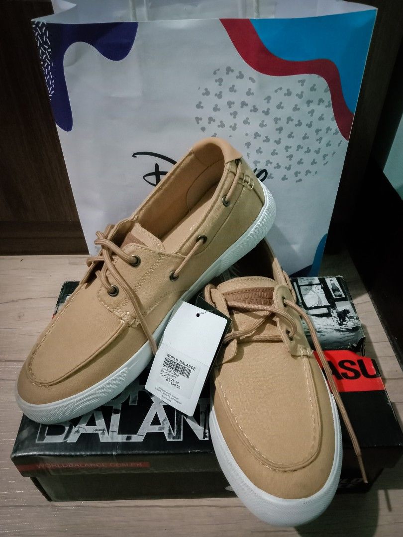 World balance "DAVENPORT" Beige, Men's Fashion, Footwear, Sneakers on ...