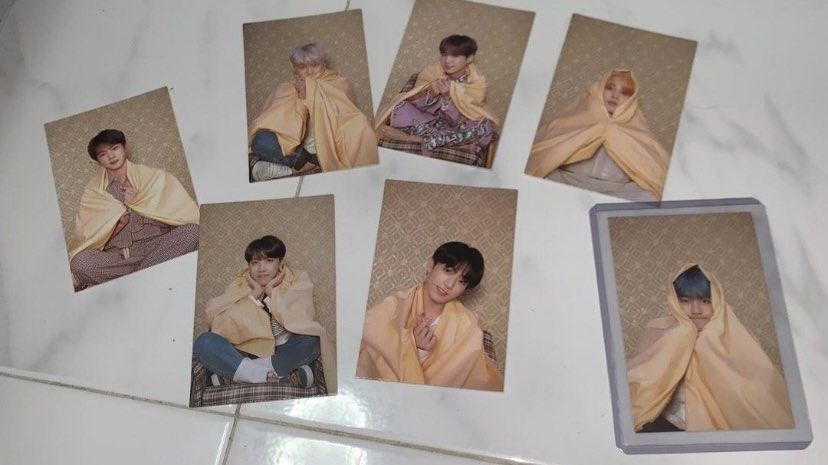 wts bts pcs official & fan-made items merch kpop clearance v rm jhope ...