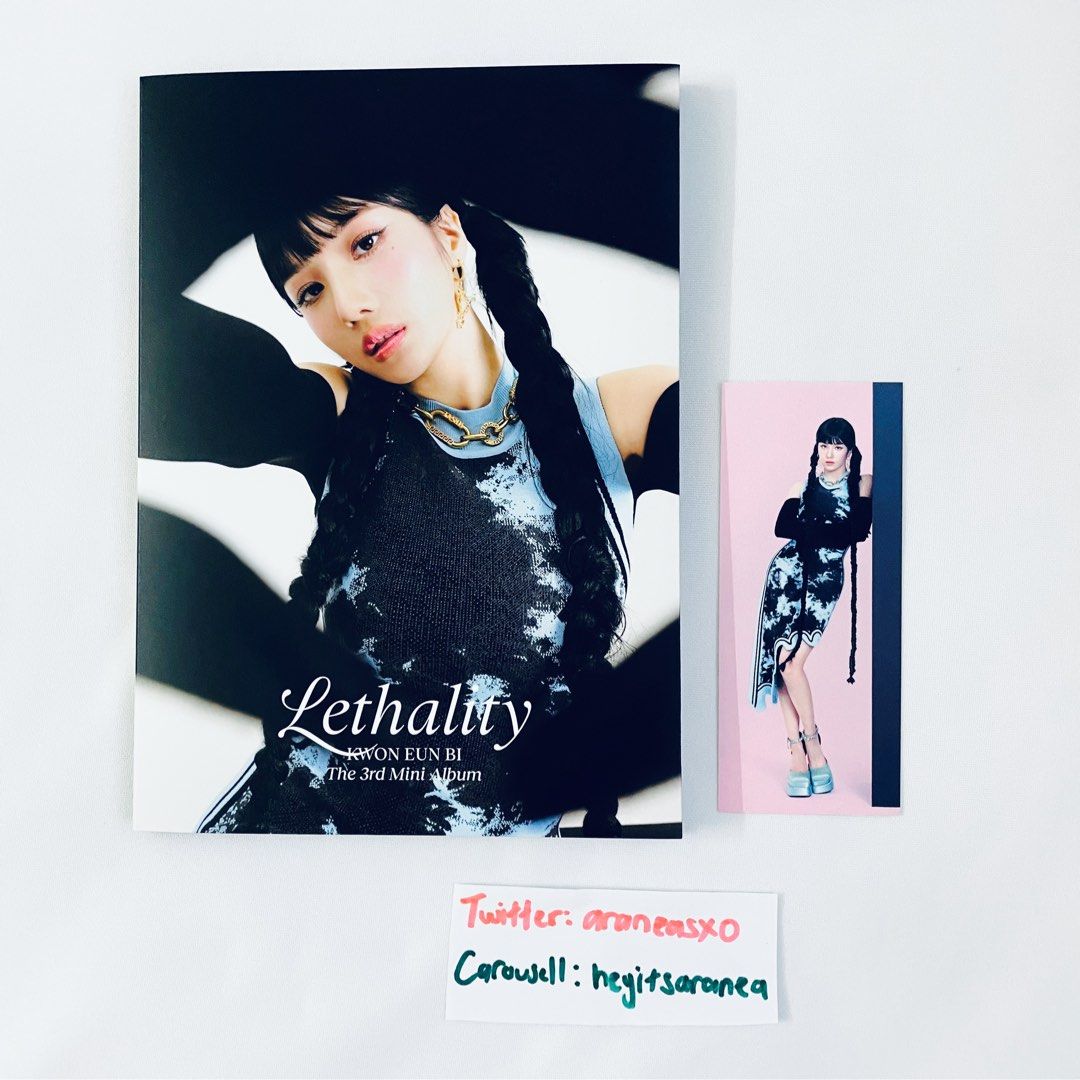 [WTS] Eunbi Lethality Album, Hobbies & Toys, Collectibles & Memorabilia ...