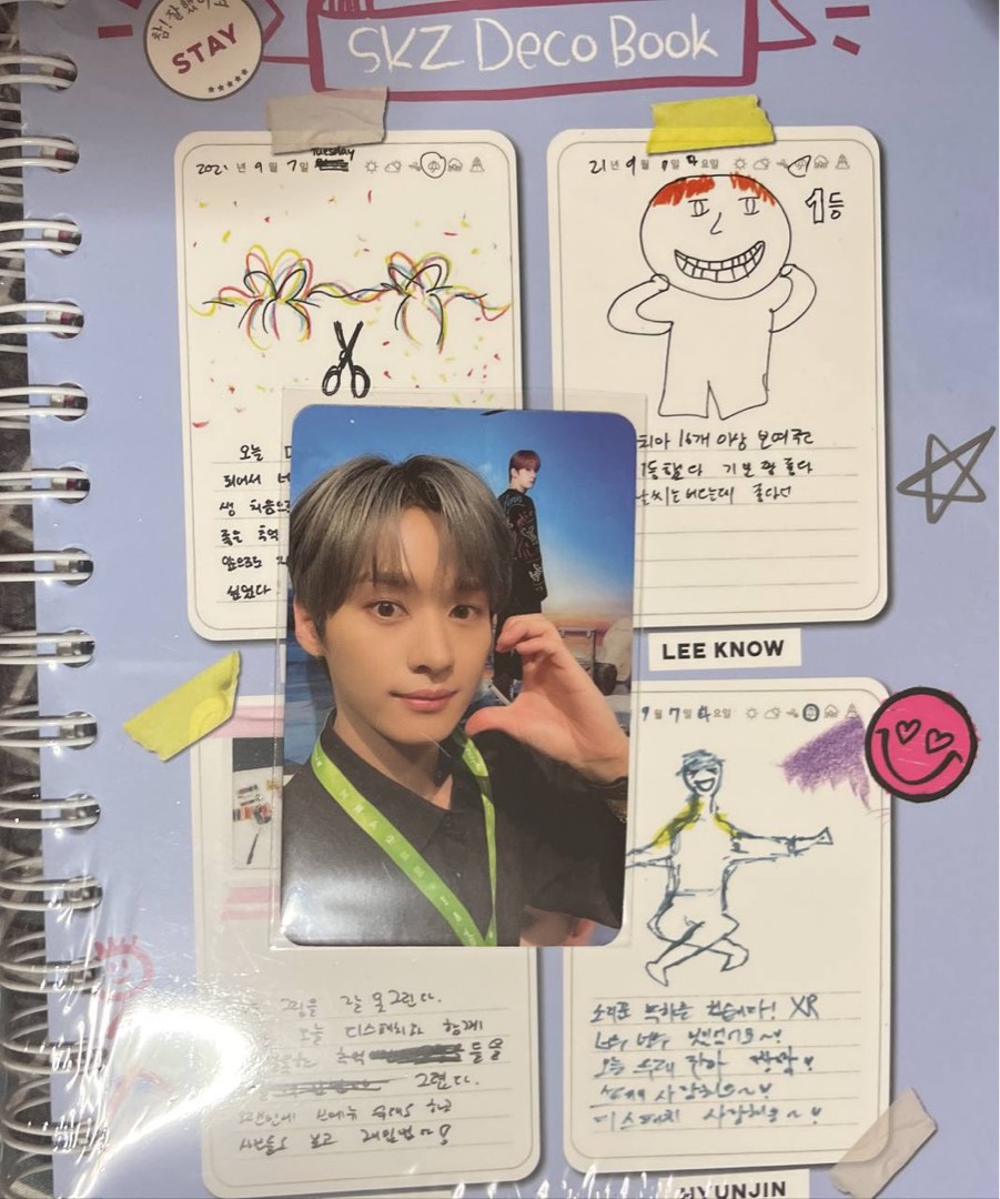WTS lee know dicon dfesta pc photocard lino skz stray kids, Hobbies ...