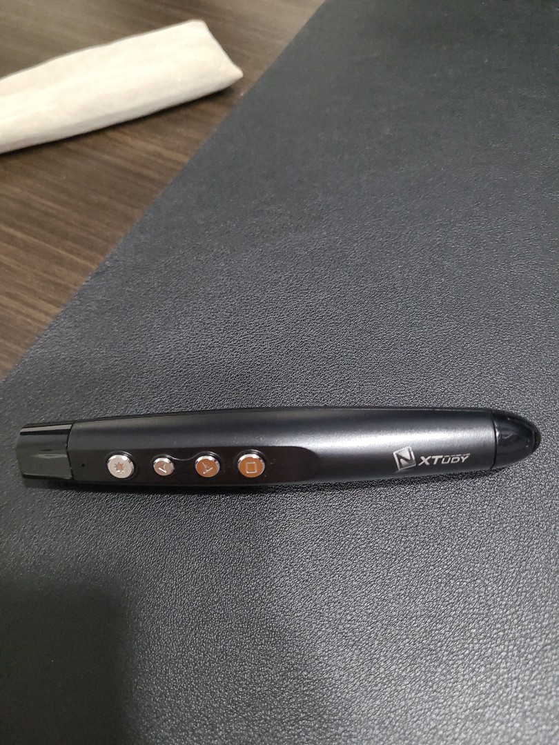 XTudy Presentation Clicker with Lazer Pointer, Computers & Tech, Parts ...