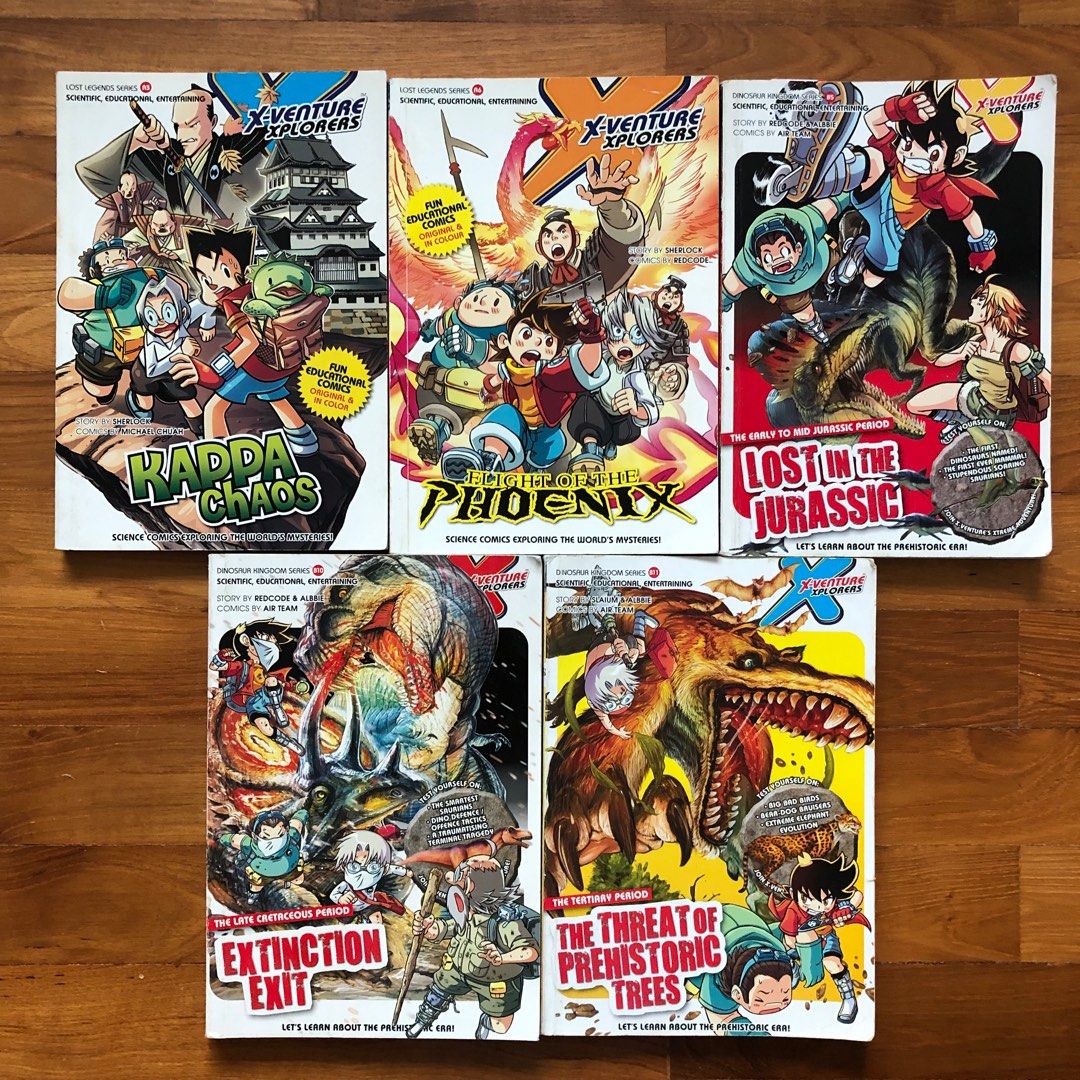 X-venture xventure science comics manga suitable for primary school ...