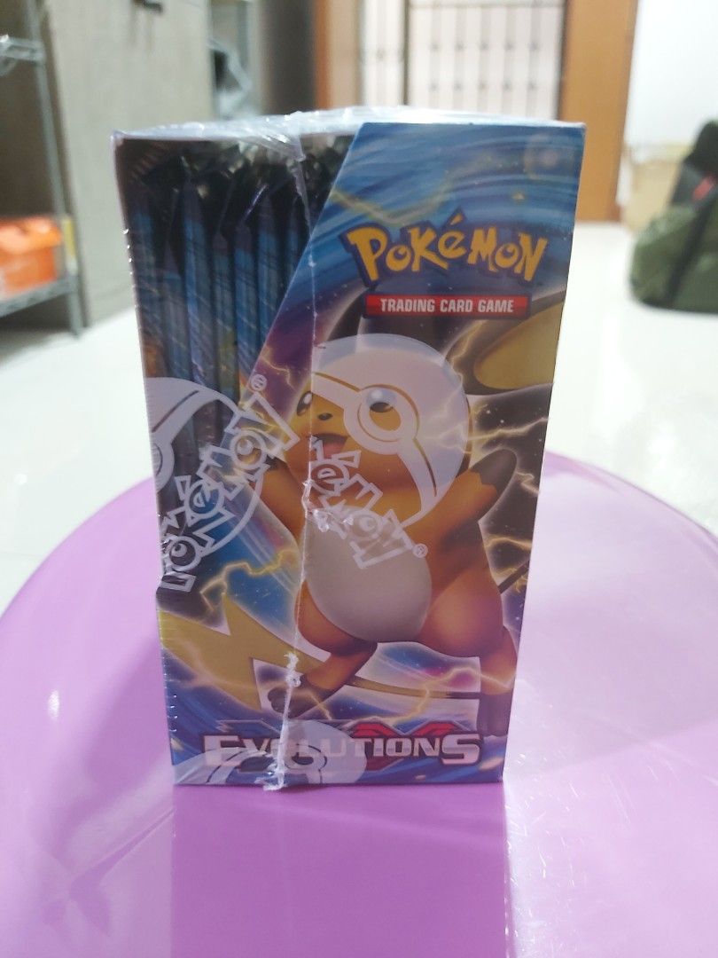 XY Evolution Booster box, Hobbies & Toys, Toys & Games on Carousell