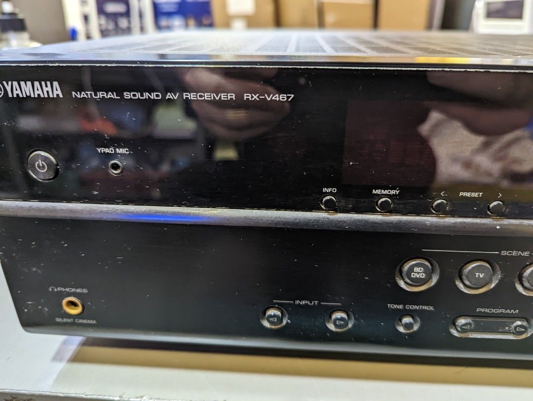 YAMAHA RX-V467 HDMI AMPLIFIER WITH REMOTE, Audio, Soundbars, Speakers ...