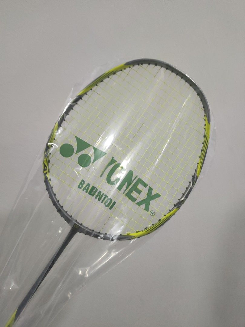 Yonex Arcsaber 7 Play (Yonex BG66 Ultimax 26lbs) 4UG5 Badminton Racket, Sports Equipment, Sports ...