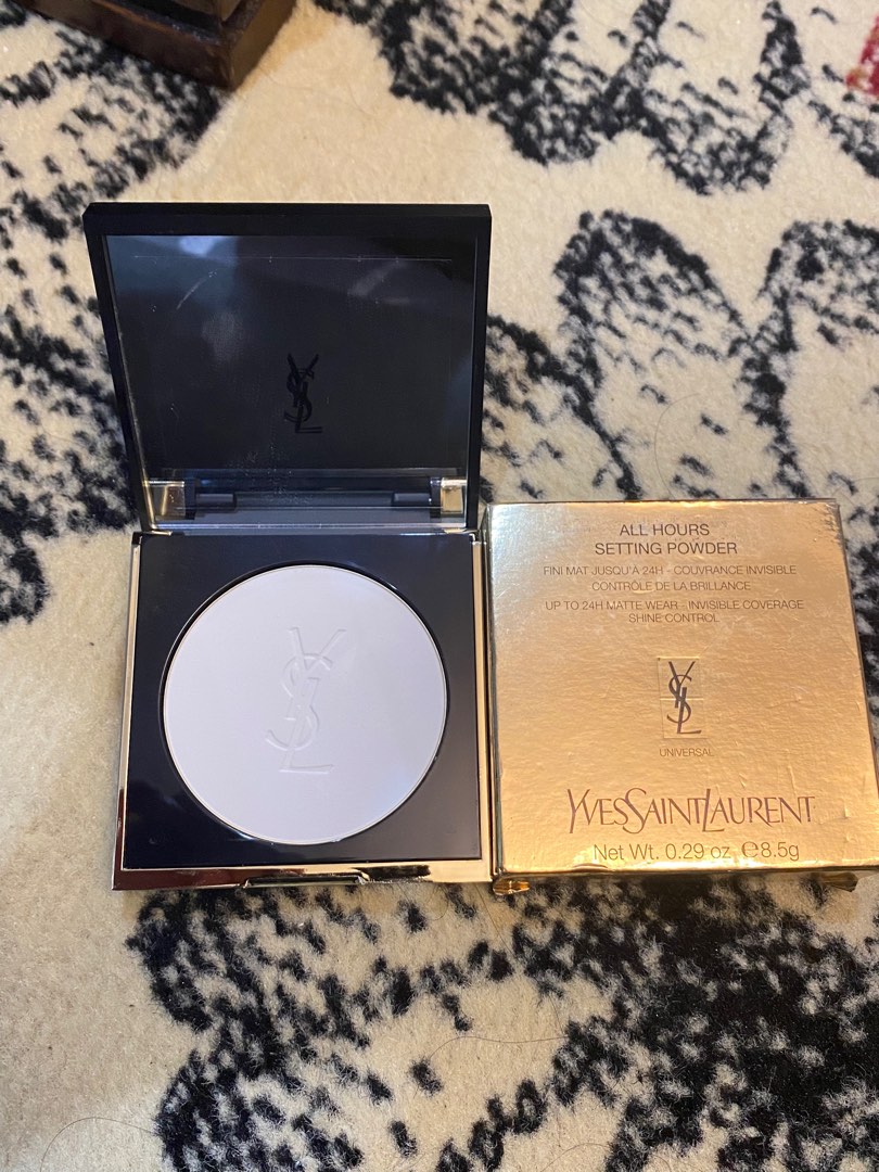 Ysl All Hours Setting Powder Universal, Kesehatan & Kecantikan, Rias ...