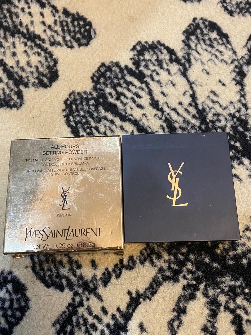 Ysl All Hours Setting Powder Universal, Kesehatan & Kecantikan, Rias ...