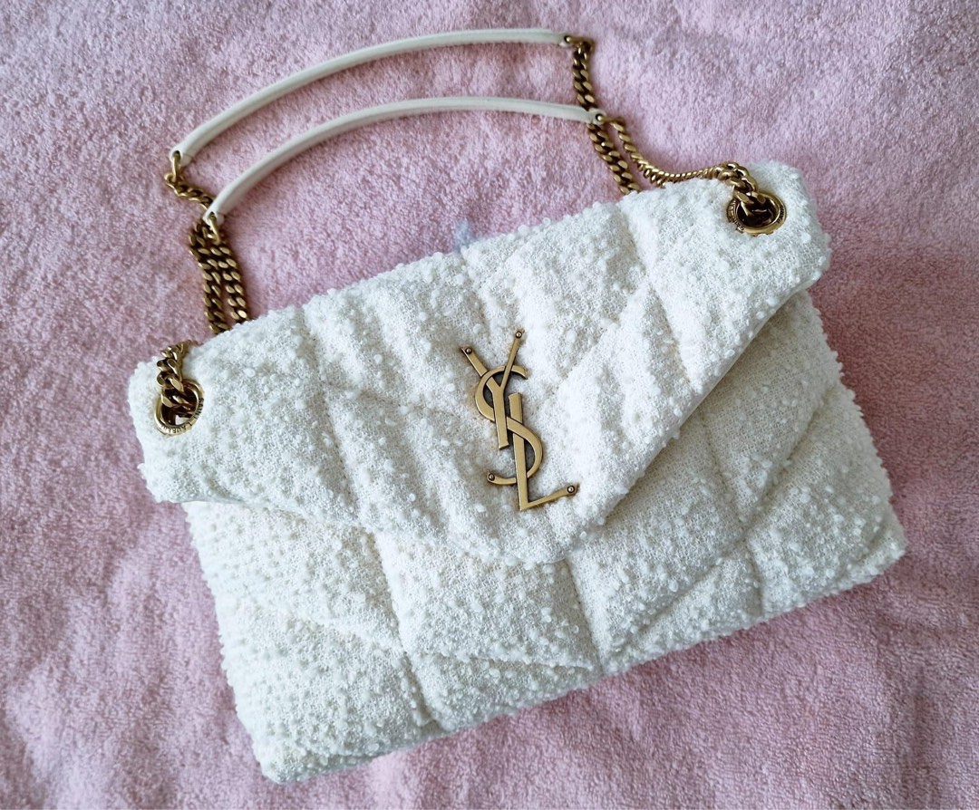 YSL Lou Lou Puffer small BoucleBag, Women's Fashion, Bags & Wallets ...