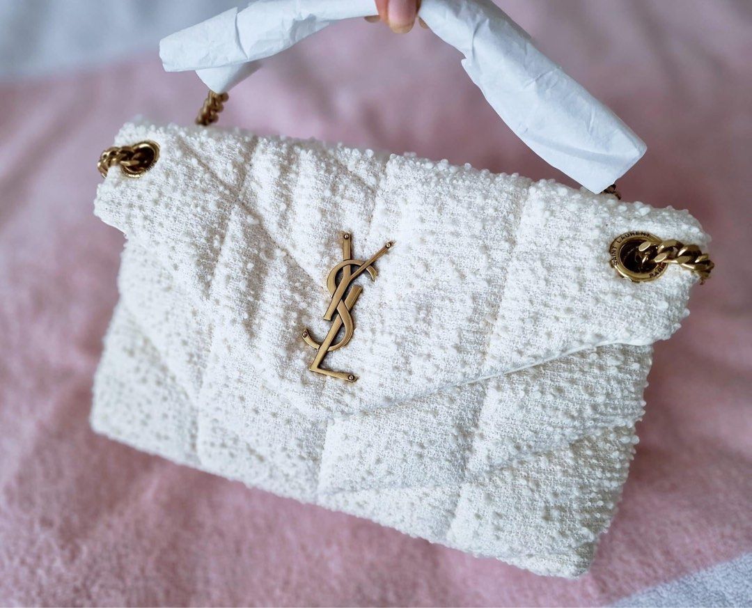 YSL Lou Lou Puffer small BoucleBag, Women's Fashion, Bags & Wallets ...