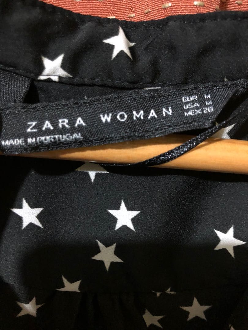 Zara star top, Women's Fashion, Tops, Blouses on Carousell
