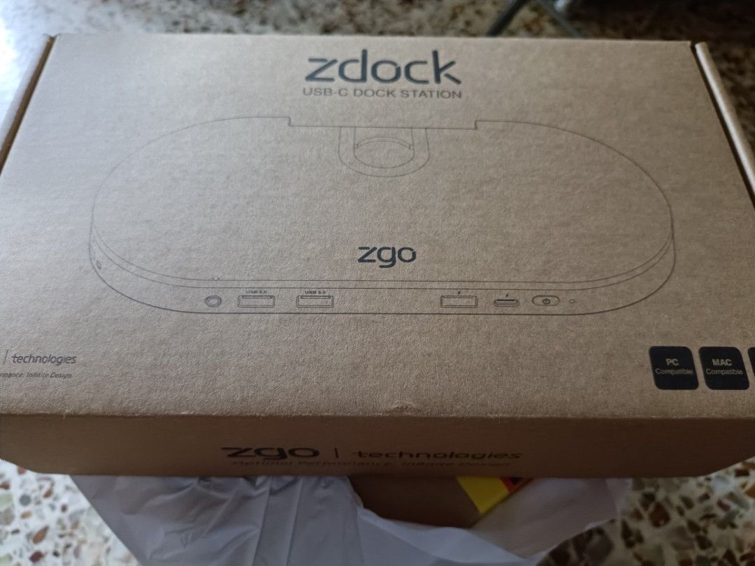 Zgo Monitor Arm Stand & Zdock, Computers & Tech, Parts & Accessories ...