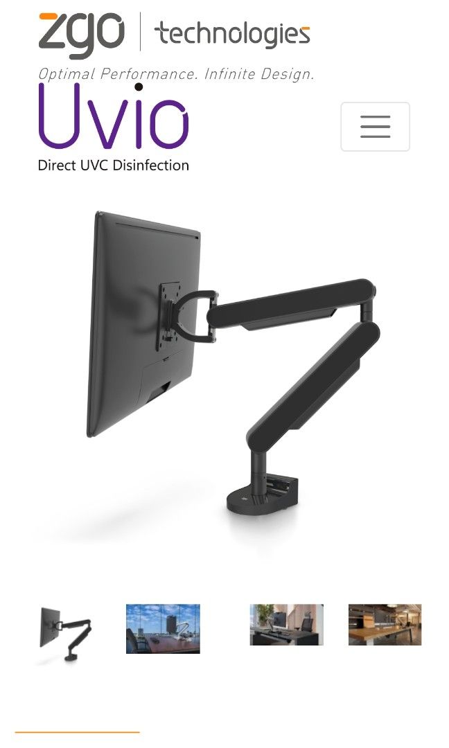 Zgo Monitor Arm Stand & Zdock, Computers & Tech, Parts & Accessories ...