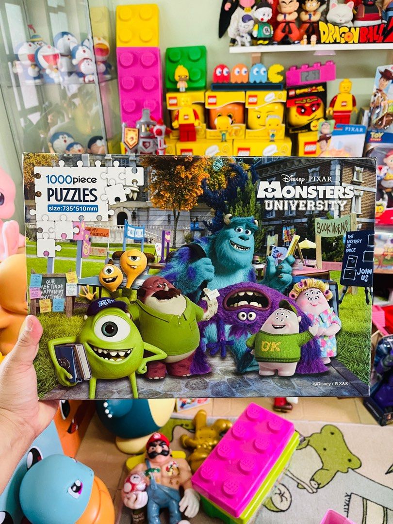 1000 pieces puzzle monster university disney pixar, Hobbies & Toys ...