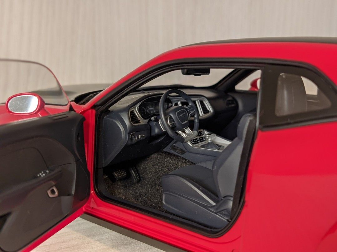 1/18 Autoart Dodge Challenger SRT Hellcat Demon Widebody red, Hobbies ...