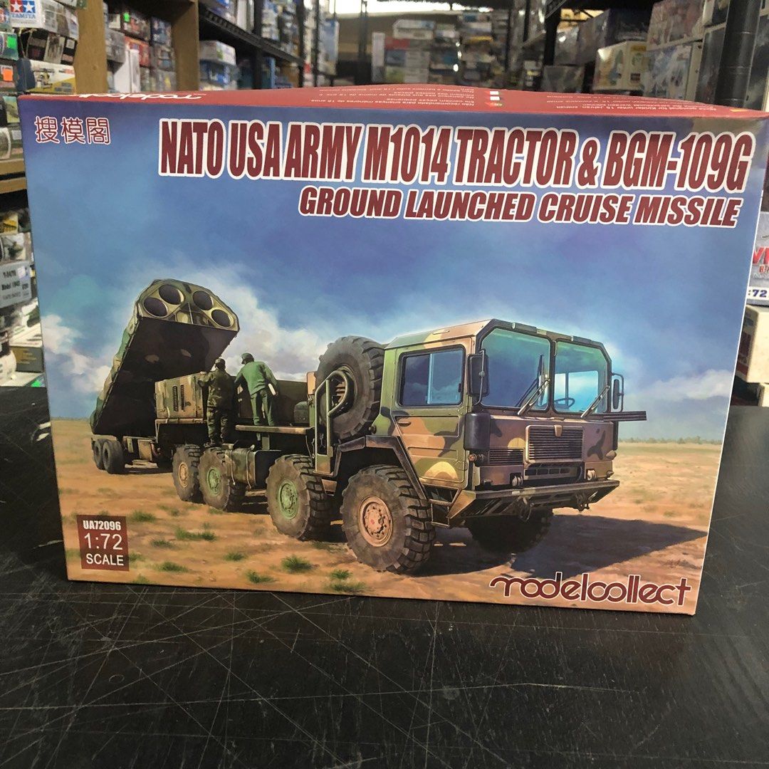 1/72 Modelcollect NATO US Army M1014 Tractor & BGM-109G Ground Launched ...