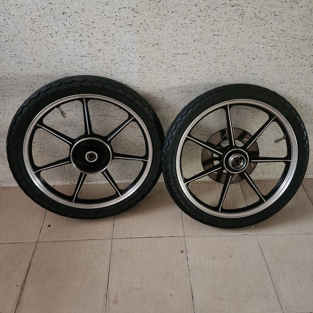 18 inch Rim with Tubeless Tyre Rxz Gto Sport Rim, Babies & Kids, Going ...