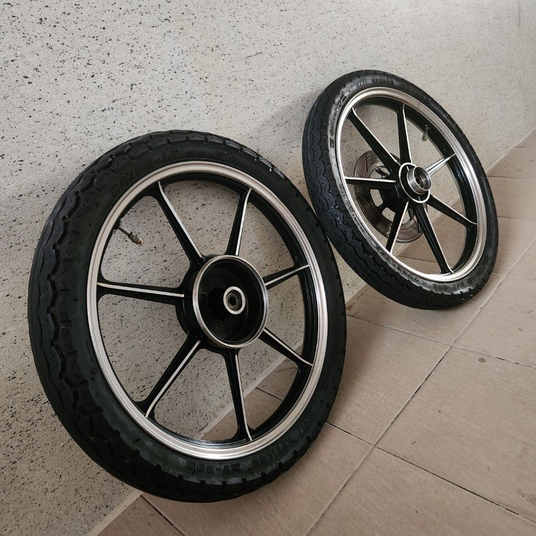 18 inch Rim with Tubeless Tyre Rxz Gto Sport Rim, Babies & Kids, Going ...