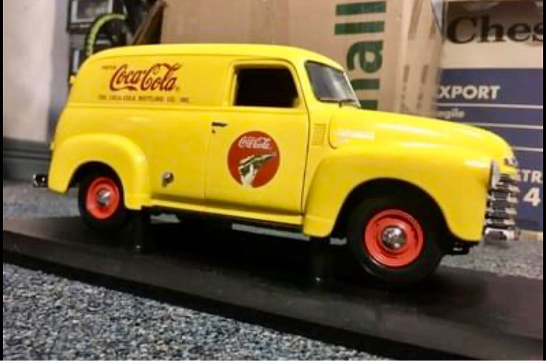 1948 Chevy Coca-cola delivery Van, Hobbies & Toys, Collectibles ...