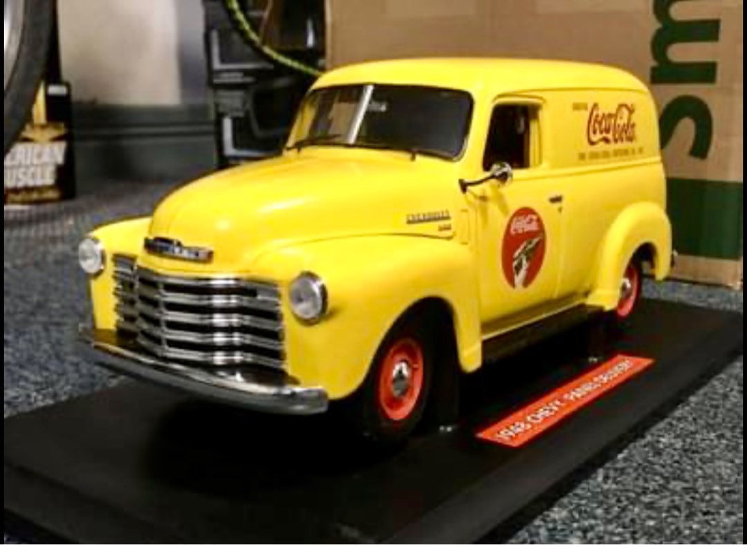 1948 Chevy Coca-cola delivery Van, Hobbies & Toys, Collectibles ...