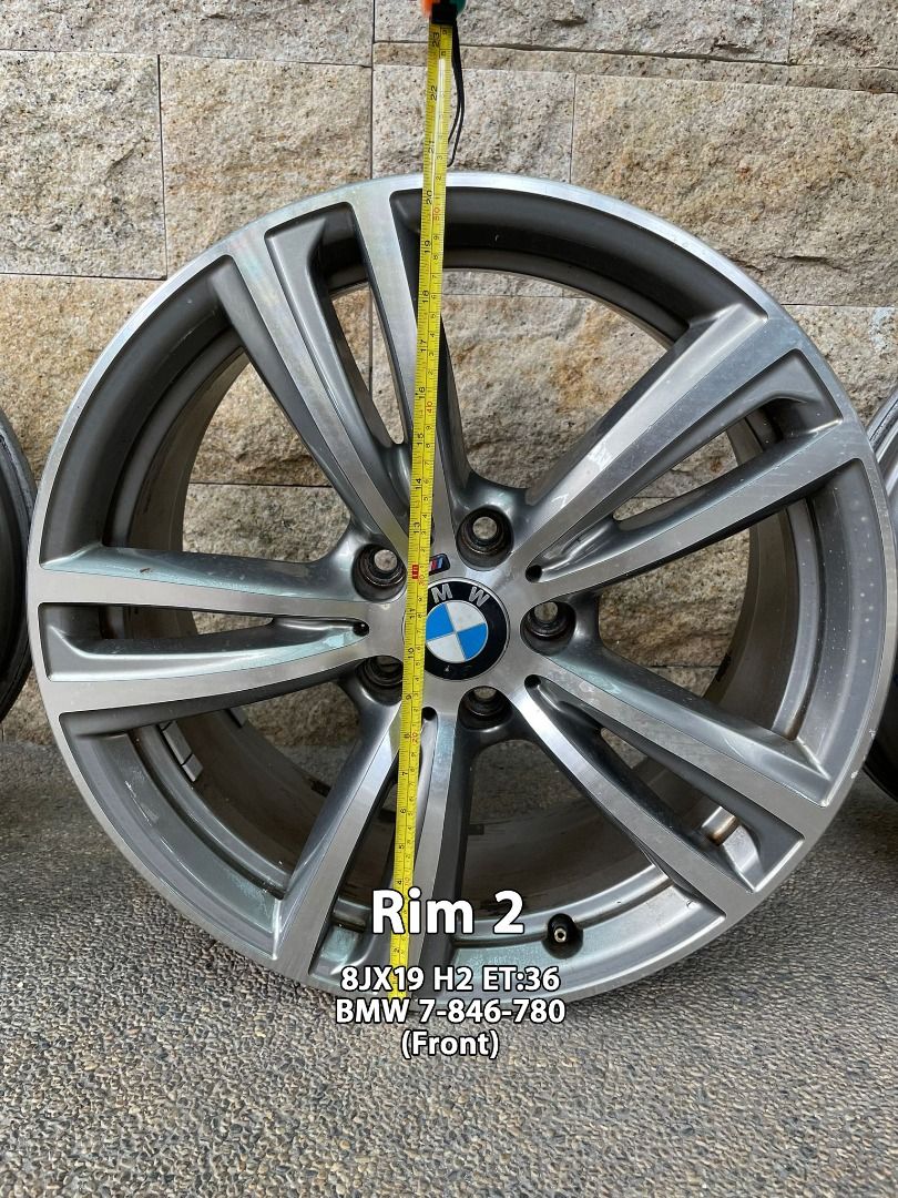 19" BMW Alloy Wheels / (19 inch rims) x3, Car Accessories, Tyres & Rims ...
