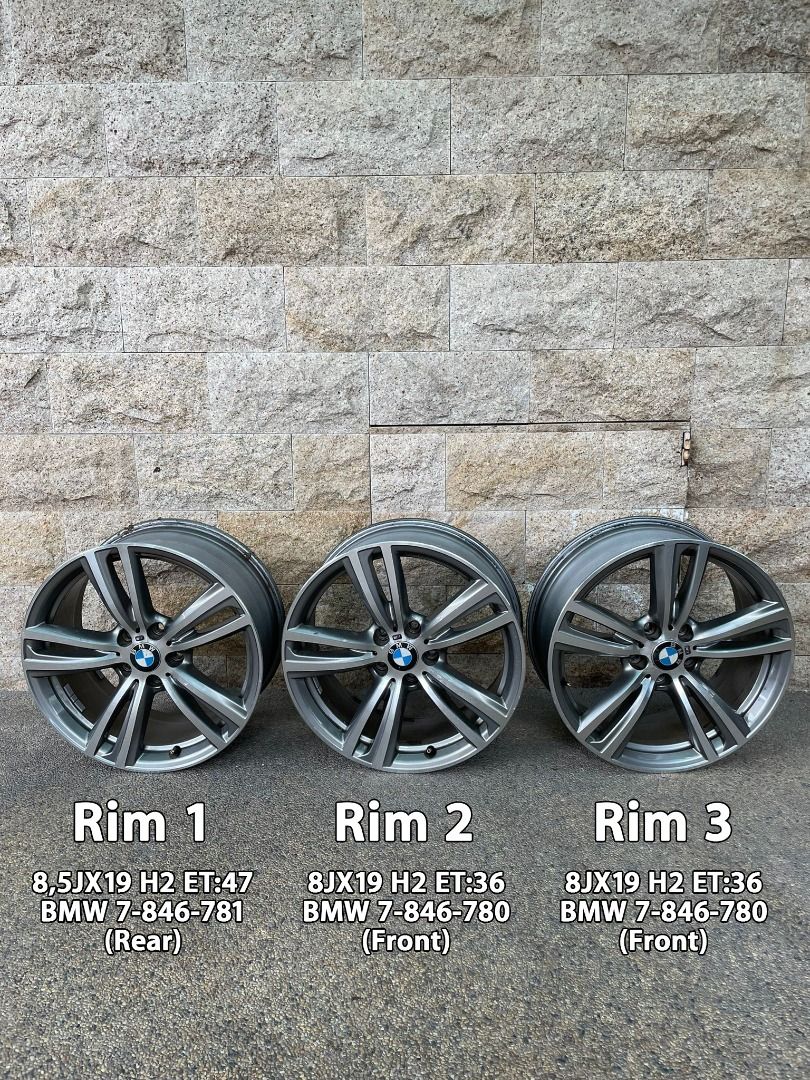 19" BMW Alloy Wheels / (19 inch rims) x3, Car Accessories, Tyres & Rims ...